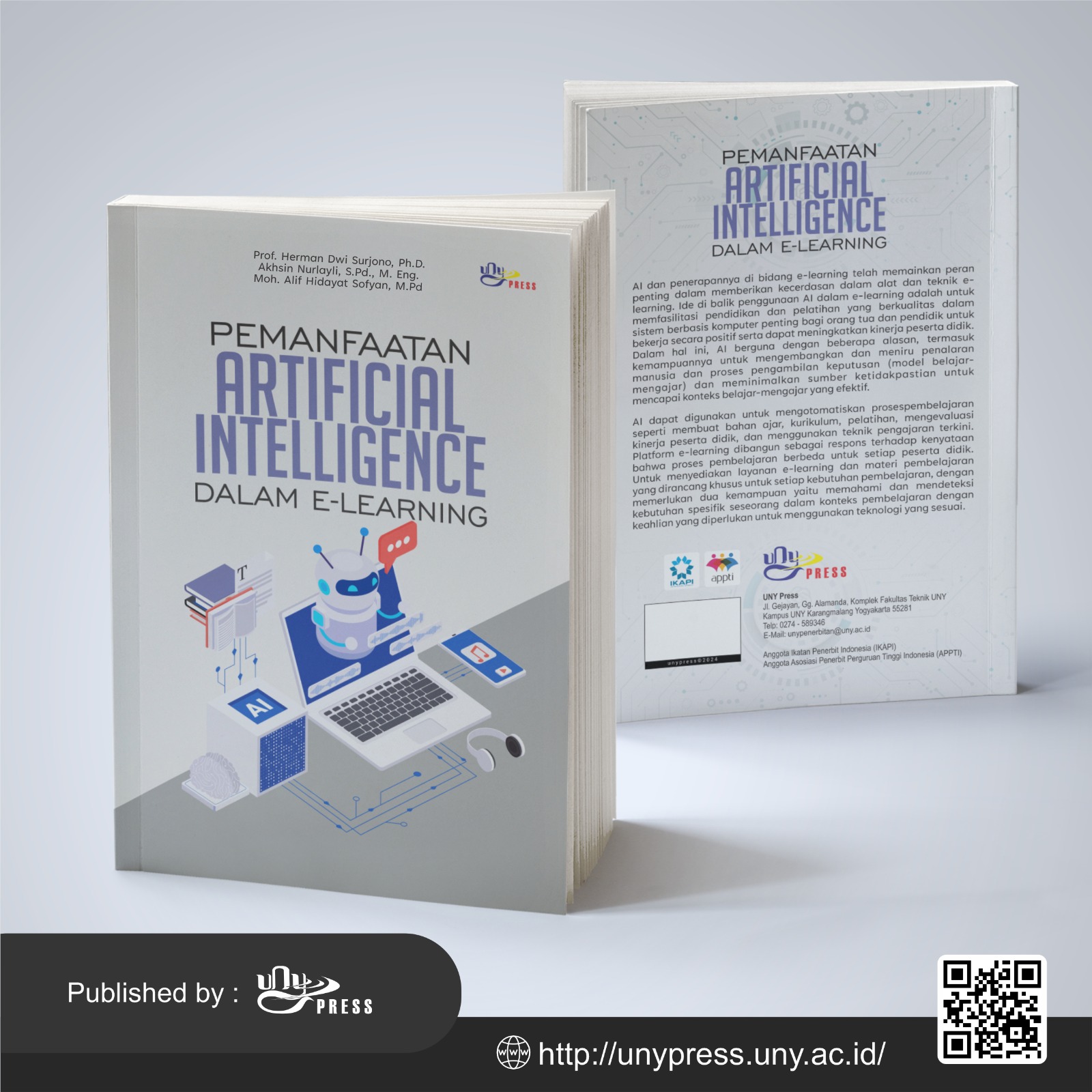 (preorder) PEMANFAATAN ARTIFICIAL INTELLIGENCE DALAM E-LEARNING | unypress